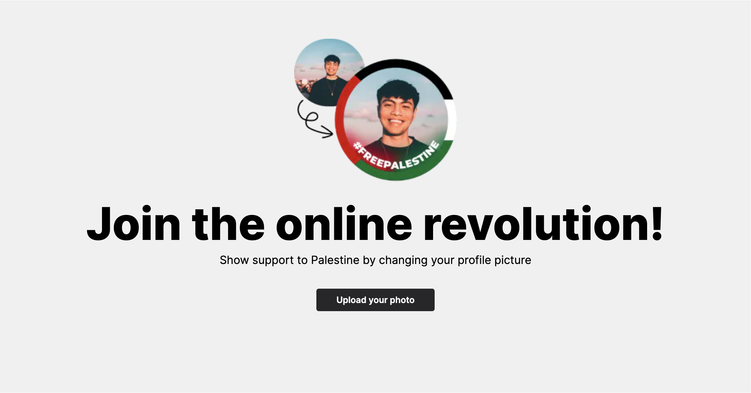 Palestine Profile Pic Generator